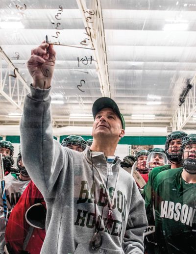 Home at the Rink | Babson Magazine | Babson College | Winter 2017