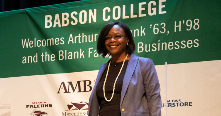 CEO of Babson’s Blank School Exemplifies Entrepreneurial Leadership