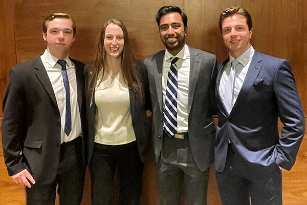 Babson College Team Wins Local CFA Institute Research Challenge
