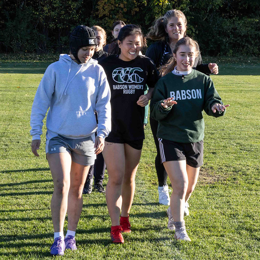 The Women of the Rugby Pitch · Babson Thought & Action