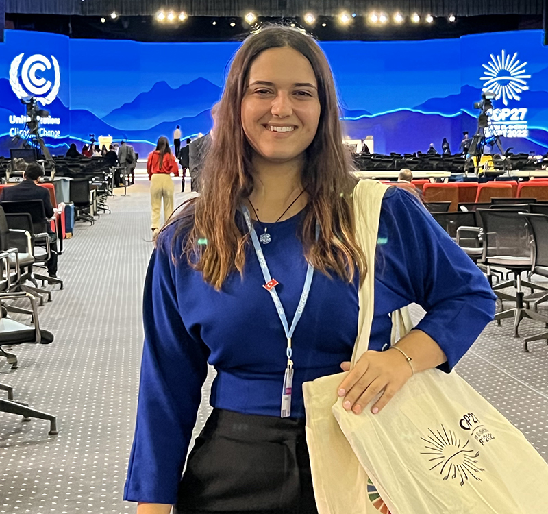 Babson Climate Change Activist Takes Global Stage