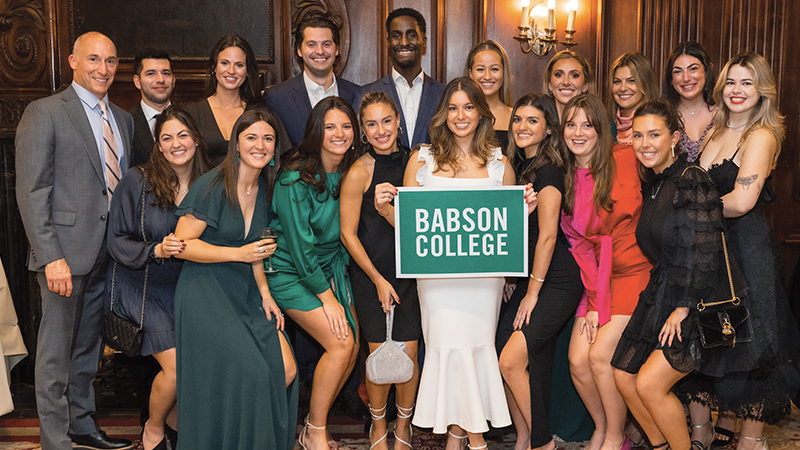 News, Notes, and Nods: Undergraduates · Babson Magazine