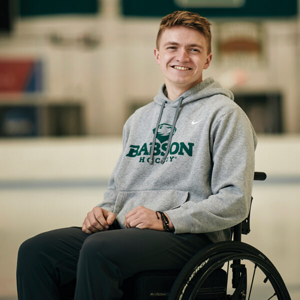 ‘More than Hockey’: Jake Thibeault’s Journey · Babson Magazine