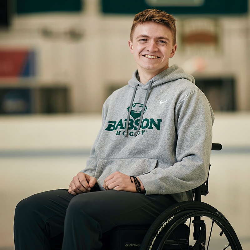 ‘More than Hockey’: Jake Thibeault’s Journey · Babson Magazine