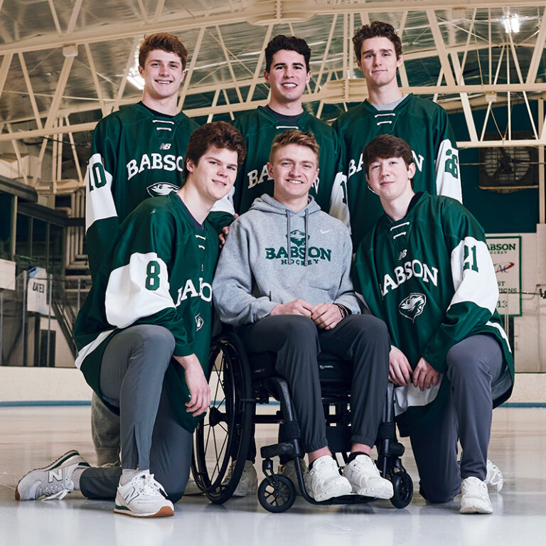 ‘More than Hockey’: Jake Thibeault’s Journey · Babson Magazine