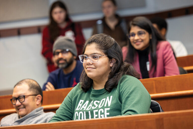 Scenes from Rocket Pitch · Babson Magazine