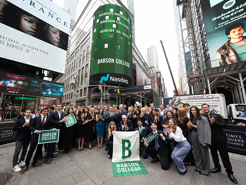 From Babson to Nasdaq: Karen Snow’s Journey to the Top of Global ...