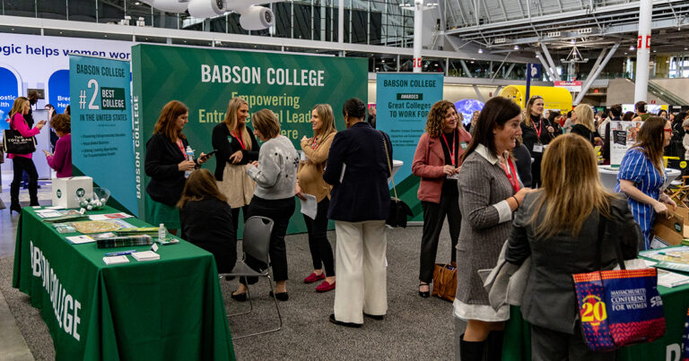 Tina Opie, Babson at the Massachusetts Conference for Women · Babson ...