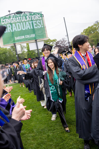Commencement 2025: ‘What a Joy!’ · Babson Thought & Action