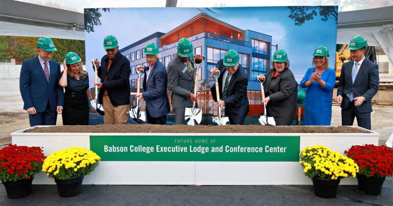 Babson Breaks Ground on Executive Lodge and Conference Center · Babson ...